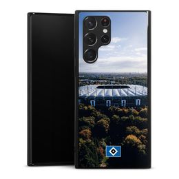 DeinDesign Galaxy S22 Ultra Handy Silikon H&uuml;lle Case schwarz Handyh&uuml;lle Hsv Hamburger Sv Stadium