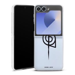 DeinDesign Galaxy Z Flip 7 FE Handy Hard Case Schutzh&uuml;lle transparent Smartphone Handy H&uuml;lle Naruto Shippuden Sasuke Konoha Hard Case