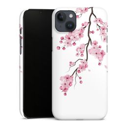 DeinDesign iPhone 14 Plus Handy Premium Case Smartphone Handyh&uuml;lle Schutzh&uuml;lle gl&auml;nzend Aisa Japan Cherry Blossom Premium Case