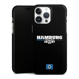 DeinDesign iPhone 14 Pro Max Handy Premium Case Smartphone Handyh&uuml;lle Schutzh&uuml;lle gl&auml;nzend Hamburg Official Licensed Product Hsv Premium Case