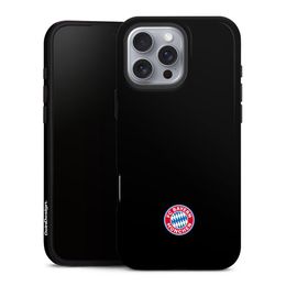 DeinDesign iPhone 16 Pro Max Handy Panzer Handyh&uuml;lle robuste Outdoor H&uuml;lle Schutzh&uuml;lle gl&auml;nzend Fcb Fc Bayern M&uuml;nchen Logo Tough Case