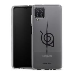 DeinDesign Galaxy A12 Handy Silikon H&uuml;lle Case transparent Handyh&uuml;lle Naruto Shippuden Sasuke Konoha Silikon Case