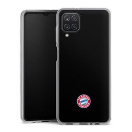 DeinDesign Galaxy A12 Handy Silikon H&uuml;lle Case transparent Handyh&uuml;lle Fc Bayern M&uuml;nchen Fcb Logo Silikon Case