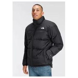 Daunenjacke The North Face "DIABLO", Herren, Gr. XXL, schwarz, Obermaterial: 100% Nylon. Futter: 100% Nylon. F&uuml;llung: 90% Daunen, 10% Federn, mit Gummizug, Jacken Daunenjacke, wasserabweisend, winddicht, mit Rei&szlig;verschlusstaschen