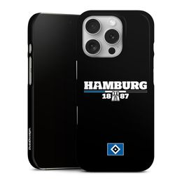 DeinDesign iPhone 16 Pro Handy Premium Case Smartphone Handyh&uuml;lle Schutzh&uuml;lle gl&auml;nzend Hamburg Official Licensed Product Hsv Premium Case