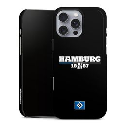 DeinDesign iPhone 16 Pro Max Handy Premium Case Smartphone Handyh&uuml;lle Schutzh&uuml;lle matt Hamburg Official Licensed Product Hsv Premium Case
