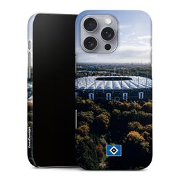 DeinDesign iPhone 16 Pro Max Handy Premium Case Smartphone Handyh&uuml;lle Schutzh&uuml;lle matt Hsv Hamburger Sv Stadium Premium Case