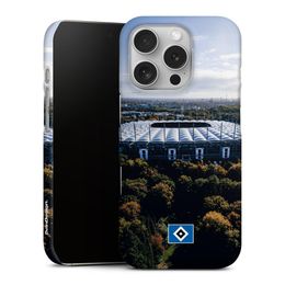 DeinDesign iPhone 16 Pro Handy Premium Case Smartphone Handyh&uuml;lle Schutzh&uuml;lle gl&auml;nzend Hsv Hamburger Sv Stadium Premium Case