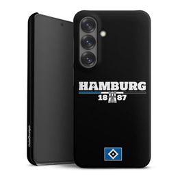 DeinDesign Galaxy S25 Handy Premium Case Smartphone Handyh&uuml;lle Schutzh&uuml;lle matt Hamburg Official Licensed Product Hsv Premium Case