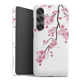 DeinDesign Galaxy S25 Handy Premium Case Smartphone Handyh&uuml;lle Schutzh&uuml;lle matt Aisa Japan Cherry Blossom Premium Case