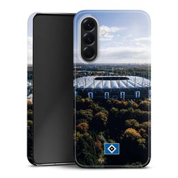 DeinDesign Galaxy A56 5G Handy Premium Case Smartphone Handyh&uuml;lle Schutzh&uuml;lle gl&auml;nzend Hsv Hamburger Sv Stadium Premium Case