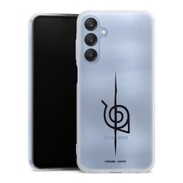 DeinDesign Galaxy A25 5G Handy Silikon H&uuml;lle Case transparent Handyh&uuml;lle Konoha Sasuke Naruto Shippuden Silikon Case