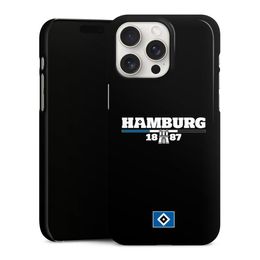 DeinDesign iPhone 15 Pro Max Handy Premium Case Smartphone Handyh&uuml;lle Schutzh&uuml;lle gl&auml;nzend Hamburg Official Licensed Product Hsv Premium Case