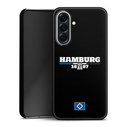 DeinDesign Galaxy A56 5G Handy Premium Case Smartphone Handyh&uuml;lle Schutzh&uuml;lle gl&auml;nzend Hamburg Official Licensed Product Hsv Premium Case