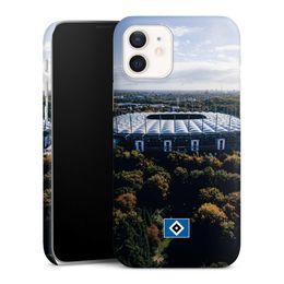 DeinDesign iPhone 12 Handy Premium Case Smartphone Handyh&uuml;lle Schutzh&uuml;lle matt Hsv Hamburger Sv Stadium Premium Case
