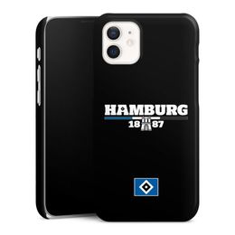 DeinDesign iPhone 12 mini Handy Premium Case Smartphone Handyh&uuml;lle Schutzh&uuml;lle gl&auml;nzend Hamburg Official Licensed Product Hsv Premium Case