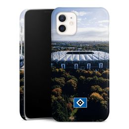 DeinDesign iPhone 12 mini Handy Premium Case Smartphone Handyh&uuml;lle Schutzh&uuml;lle gl&auml;nzend Hsv Hamburger Sv Stadium Premium Case