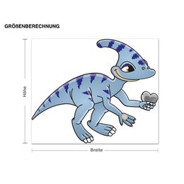 Bilderwelten Wandtattoo Tiere modern selbstklebend Wandaufkleber - Hubby - Dinosaurier Kinderzimmer Baby M&auml;dchen Jungen