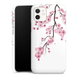 DeinDesign iPhone 12 mini Handy Premium Case Smartphone Handyh&uuml;lle Schutzh&uuml;lle gl&auml;nzend Aisa Japan Cherry Blossom Premium Case