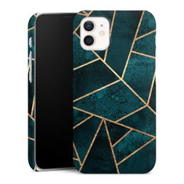 DeinDesign iPhone 12 mini Handy Premium Case Smartphone Handyh&uuml;lle Schutzh&uuml;lle matt Elisabeth Fredriksson Gold & Copper Stone Premium Case