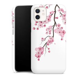 DeinDesign iPhone 12 mini Handy Premium Case Smartphone Handyh&uuml;lle Schutzh&uuml;lle matt Aisa Japan Cherry Blossom Premium Case