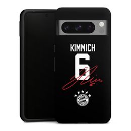 DeinDesign Google Pixel 8 Pro Handy Panzer Handyh&uuml;lle robuste Outdoor H&uuml;lle Schutzh&uuml;lle matt Fcb Fc Bayern M&uuml;nchen Kimmich Tough Case