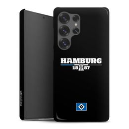 DeinDesign Galaxy S25 Ultra Handy Premium Case Smartphone Handyh&uuml;lle Schutzh&uuml;lle gl&auml;nzend Hamburg Official Licensed Product Hsv Premium Case
