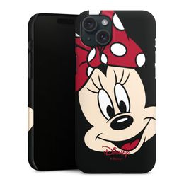 DeinDesign iPhone 15 Plus Handy Premium Case Smartphone Handyh&uuml;lle Schutzh&uuml;lle matt Disney Minnie Mouse Official Licensed Product Premium Case