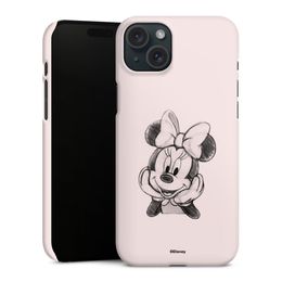 DeinDesign iPhone 15 Plus Handy Premium Case Smartphone Handyh&uuml;lle Schutzh&uuml;lle matt Official Licensed Product Disney Minnie Mouse Premium Case
