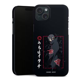 DeinDesign iPhone 15 Plus Handy Premium Case Smartphone Handyh&uuml;lle Schutzh&uuml;lle matt Official Licensed Product Naruto Shippuden Itachi Uchiha Premium Case