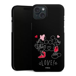 DeinDesign iPhone 15 Plus Handy Premium Case Smartphone Handyh&uuml;lle Schutzh&uuml;lle matt Disney Love Premium Case