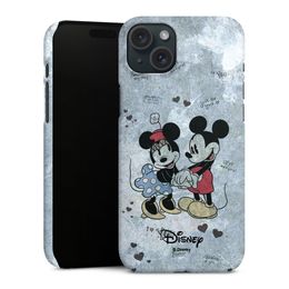 DeinDesign iPhone 15 Plus Handy Premium Case Smartphone Handyh&uuml;lle Schutzh&uuml;lle matt Vintage Disney Premium Case
