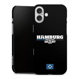DeinDesign iPhone 16 Plus Handy Premium Case Smartphone Handyh&uuml;lle Schutzh&uuml;lle matt Hamburg Official Licensed Product Hsv Premium Case