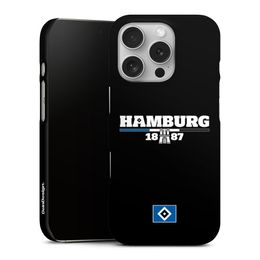 DeinDesign iPhone 16 Pro Handy Premium Case Smartphone Handyh&uuml;lle Schutzh&uuml;lle matt Hamburg Official Licensed Product Hsv Premium Case