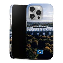 DeinDesign iPhone 16 Pro Handy Premium Case Smartphone Handyh&uuml;lle Schutzh&uuml;lle matt Hsv Hamburger Sv Stadium Premium Case