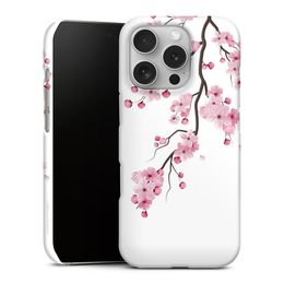 DeinDesign iPhone 16 Pro Handy Premium Case Smartphone Handyh&uuml;lle Schutzh&uuml;lle matt Aisa Japan Cherry Blossom Premium Case
