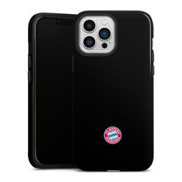 DeinDesign iPhone 13 Pro Max Handy Panzer Handyh&uuml;lle robuste Outdoor H&uuml;lle Schutzh&uuml;lle gl&auml;nzend Fcb Fc Bayern M&uuml;nchen Logo Tough Case
