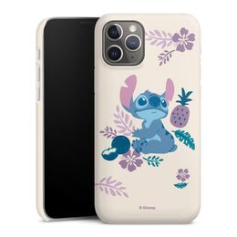 DeinDesign iPhone 12 Pro Handy Premium Case Smartphone Handyh&uuml;lle Schutzh&uuml;lle matt Flowers Lilo & Stitch Official Licensed Product Premium Case