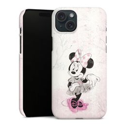 DeinDesign iPhone 15 Plus Handy Premium Case Smartphone Handyh&uuml;lle Schutzh&uuml;lle matt Vintage Minnie Mouse Disney Premium Case