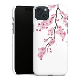 DeinDesign iPhone 15 Plus Handy Premium Case Smartphone Handyh&uuml;lle Schutzh&uuml;lle matt Aisa Japan Cherry Blossom Premium Case