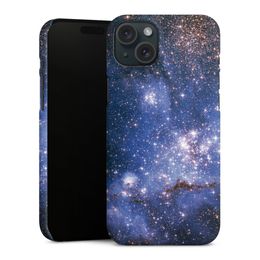 DeinDesign iPhone 15 Plus Handy Premium Case Smartphone Handyh&uuml;lle Schutzh&uuml;lle matt Galaxy Weltall Weltraum Premium Case