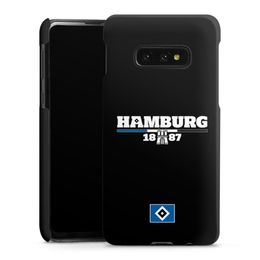 DeinDesign Galaxy S10e Handy Premium Case Smartphone Handyh&uuml;lle Schutzh&uuml;lle matt Hamburg Official Licensed Product Hsv Premium Case