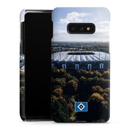 DeinDesign Galaxy S10e Handy Premium Case Smartphone Handyh&uuml;lle Schutzh&uuml;lle matt Hsv Hamburger Sv Stadium Premium Case