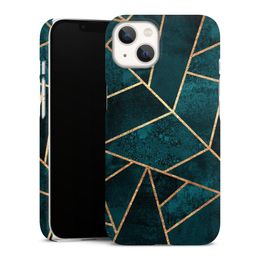 DeinDesign iPhone 13 Handy Premium Case Smartphone Handyh&uuml;lle Schutzh&uuml;lle matt Stone Elisabeth Fredriksson Gold & Copper Premium Case