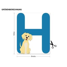 Bilderwelten Wandtattoo Kinder ABC - Hund