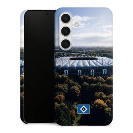 DeinDesign Galaxy S24 Handy Premium Case Smartphone Handyh&uuml;lle Schutzh&uuml;lle matt Hsv Hamburger Sv Stadium Premium Case