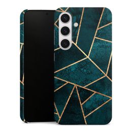 DeinDesign Galaxy S24 Handy Premium Case Smartphone Handyh&uuml;lle Schutzh&uuml;lle matt Stone Elisabeth Fredriksson Gold & Copper Premium Case
