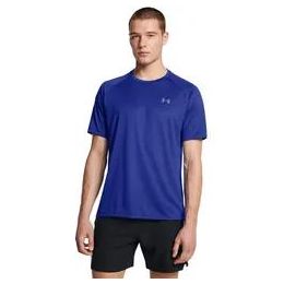 Trainingsshirt Under Armour "UA TECH 2.0 SS TEE", Herren, Gr. XL, blau (royal 400), Jersey, Obermaterial: 100% Polyester, normal, Rundhals, Raglan&auml;rmel abgesteppt, Shirts, optimierte Passform, schnell trocknend, atmungsaktiv
