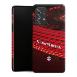 DeinDesign Galaxy A52s 5G Handy Premium Case Smartphone Handyh&uuml;lle Schutzh&uuml;lle matt Fc Bayern M&uuml;nchen Stadium Fcb Premium Case
