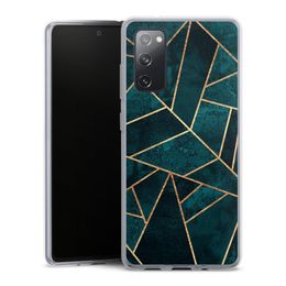 DeinDesign Galaxy S20 FE 5G Handy Silikon H&uuml;lle Case transparent Handyh&uuml;lle Elisabeth Fredriksson Stone Gold & Copper Silikon Case